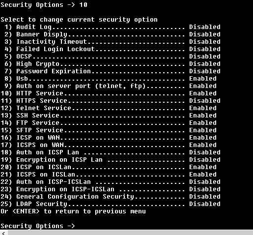 Enable Server Ports via Telnet or SSH on NX Controllers Enable Server Ports via Telnet or SSH on NX Controllers
